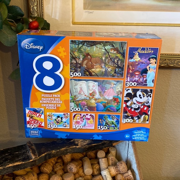 Disney | Games | Disney 8 Puzzle Pack | Poshmark